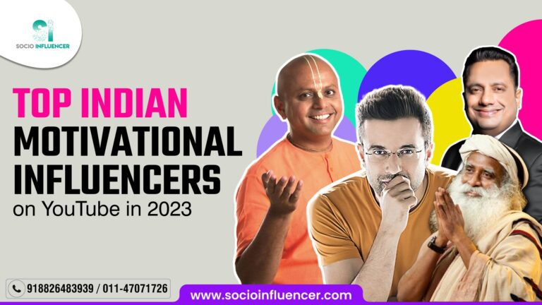 Top 8 Indian Motivational Influencers on YouTube in 2023 | Socio Influencer